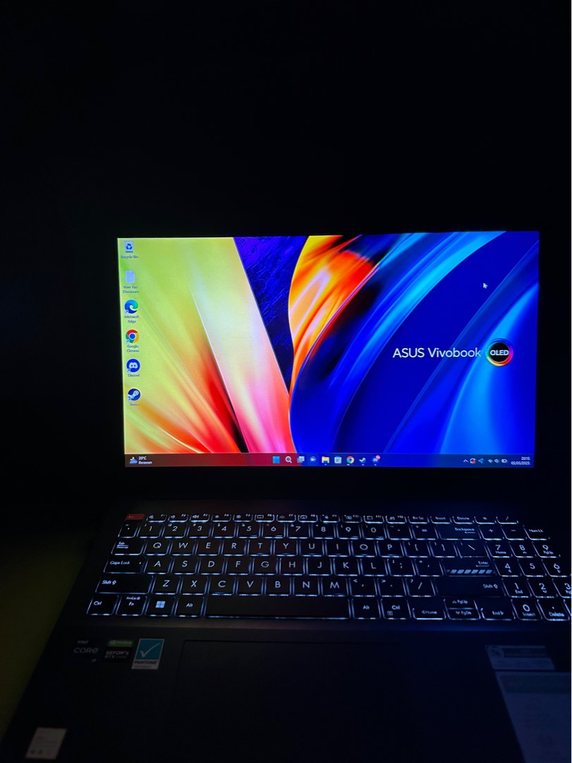 Laptop Asus Vivobook 15 K6502 i9 Gen 12 RTX 3050ti SSD 1TB Ram 16GB, Elektronik, Komputer ...