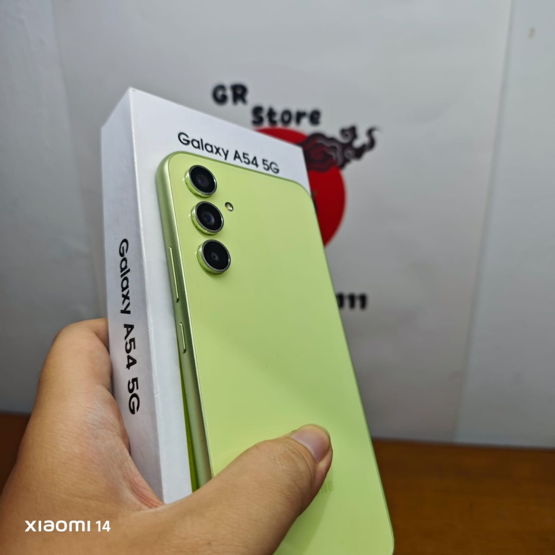 LIKE NEW SAMSUNG GALAXY A54 5G 8/256 YELLOW NO MINUS EX SEIN, Telepon ...