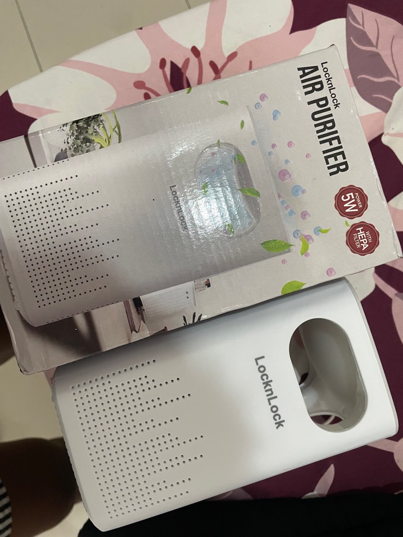 Lock and lock air purifier, Perabotan Rumah di Carousell