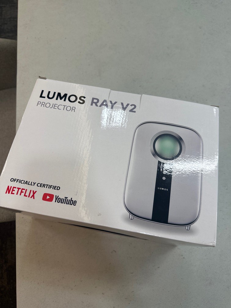 LUMOS RAY V2 Home Cinema Projector, TV & Home Appliances, TV ...