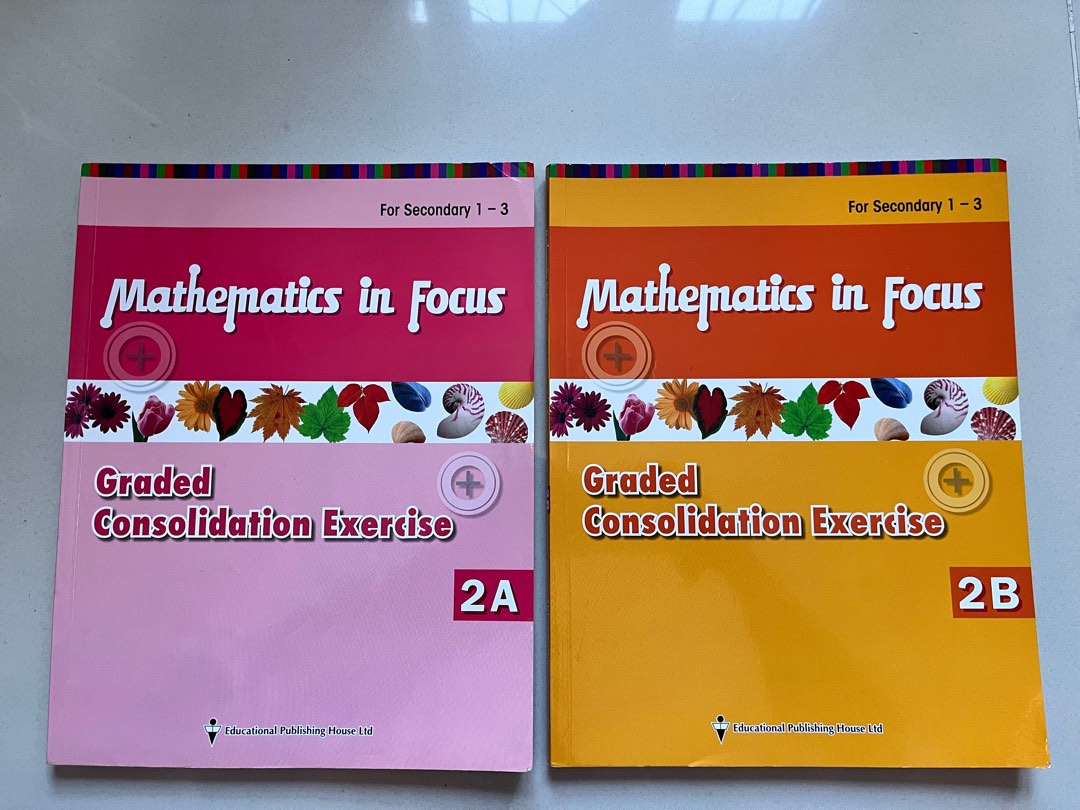 Mathematics in Focus 2A 2B Graded Consolidation Exercise, 興趣及遊戲, 書本 ...