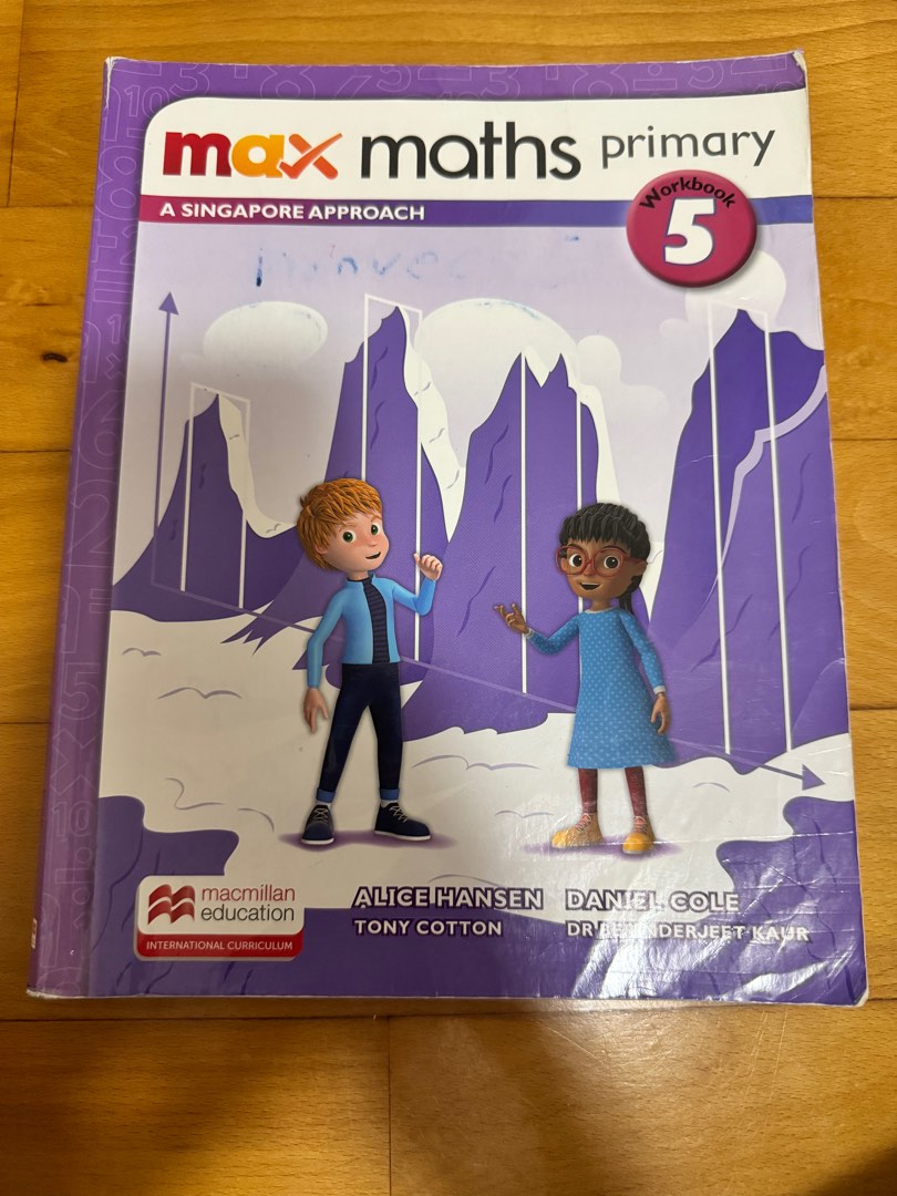 Max Maths Primary Workbook 5, 興趣及遊戲, 書本 & 文具, 教科書 - Carousell