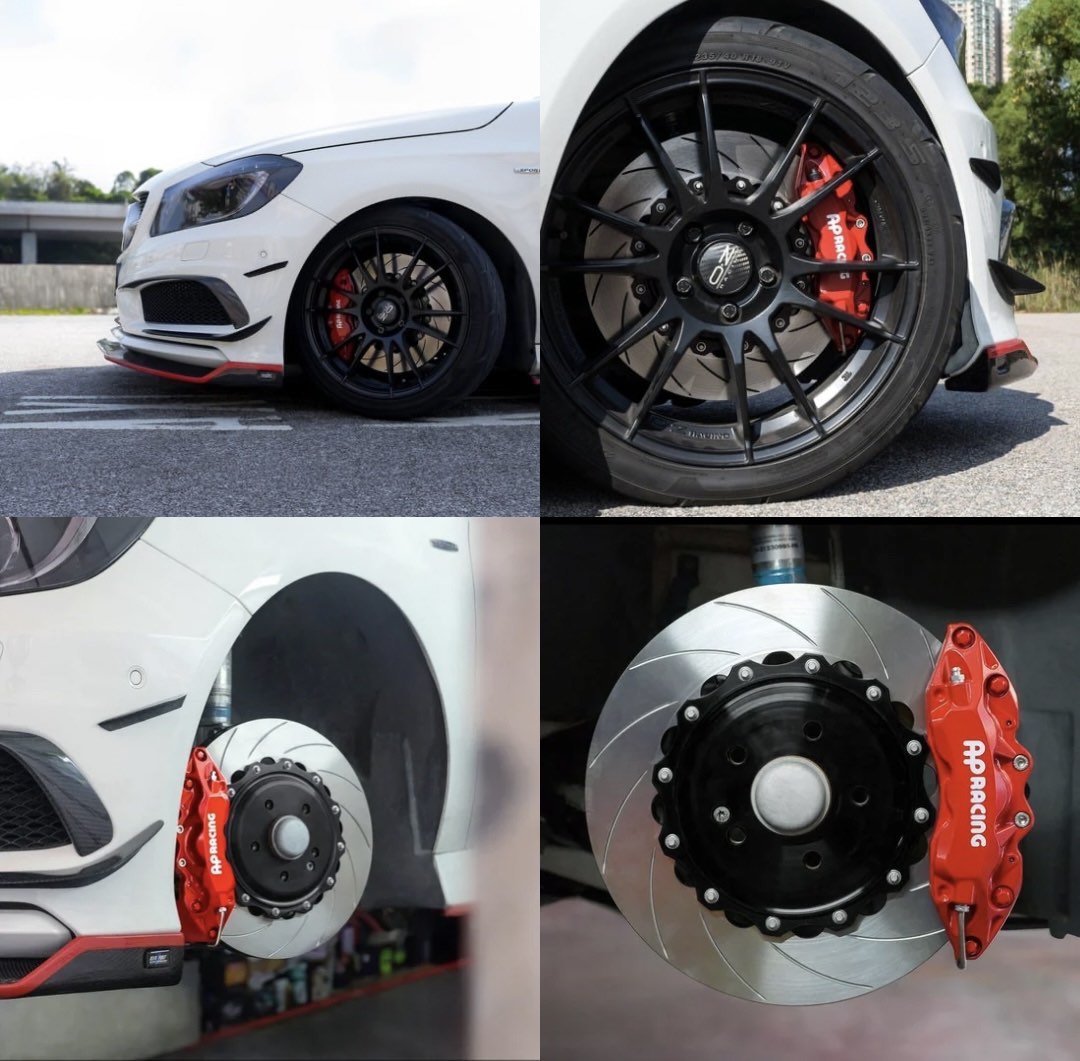 Mercedes-Benz W176 A250 | Brand New AP Racing CP9040 6-Pot Big Brake ...