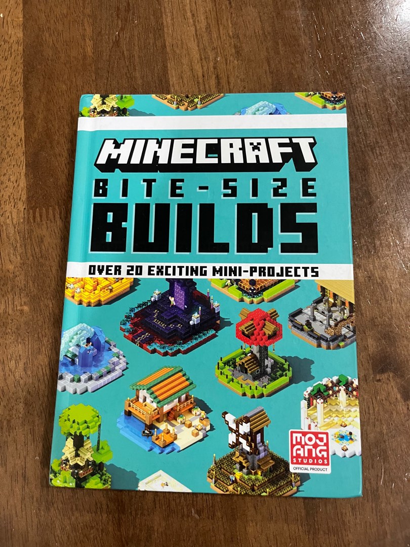 Minecraft Bite-Size Builds Book, Hobbies & Toys, Books & Magazines ...