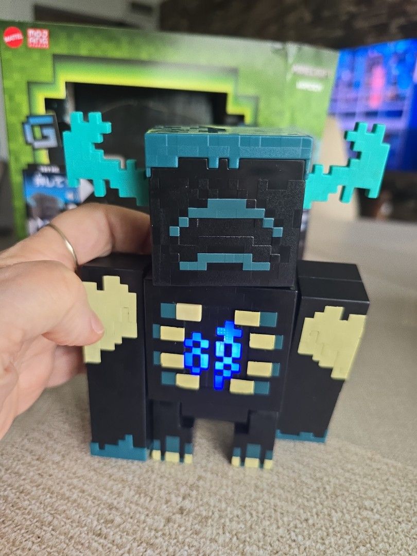 Minecraft Warden Figure, Hobbies & Toys, Toys & Games on Carousell