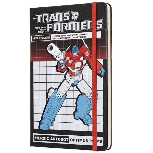 Moleskine Notebook Transformers Optimus Prime (Limited Edition ...