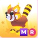 MR Toasty red panda (Adopt Me), Video Gaming, Gaming Accessories, In ...