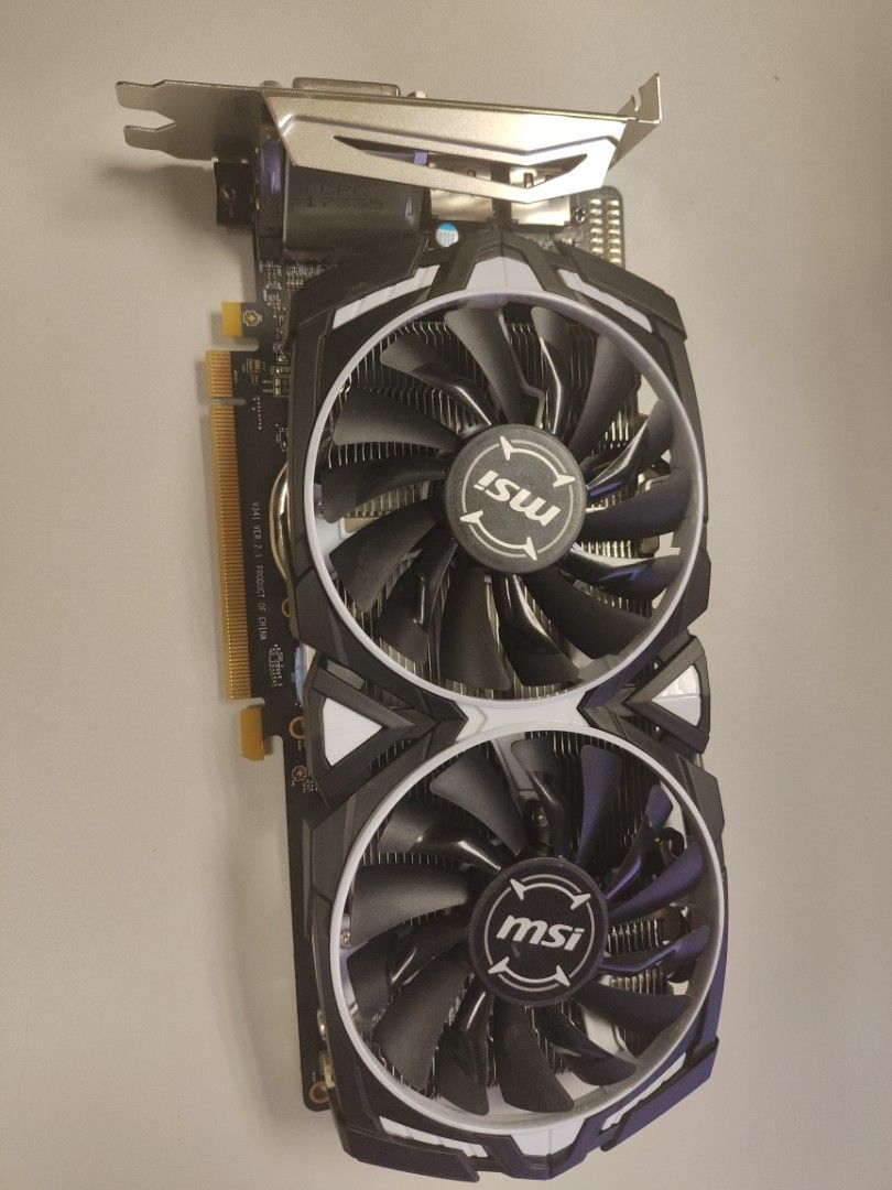 MSI Radeon RX 570 ARMOR 4G OC, 電腦＆科技, 電腦周邊及配件, 電腦周邊產品 - Carousell