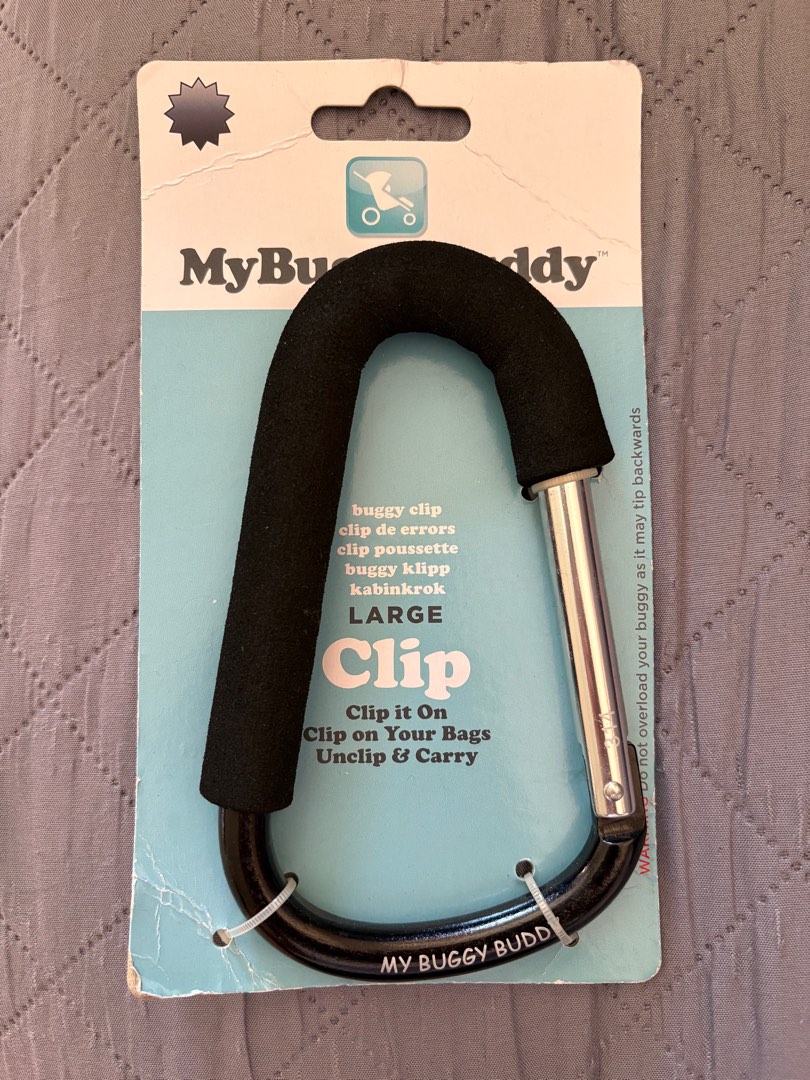 My Buggy Buddy large stroller clip, 兒童＆孕婦用品, 外出用品, 外出用品 - 嬰兒車 - Carousell