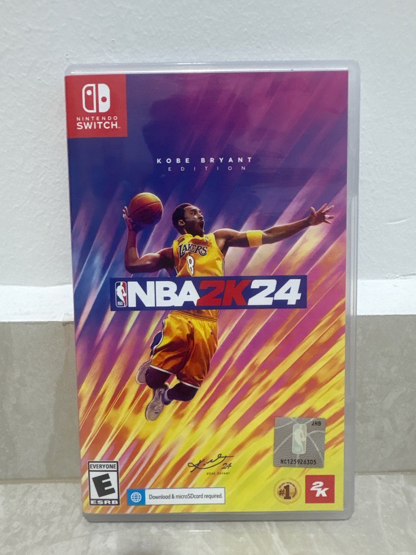 NBA 2K24 Kobe Bryant Edition - Nintendo Switch, Video Gaming, Video ...
