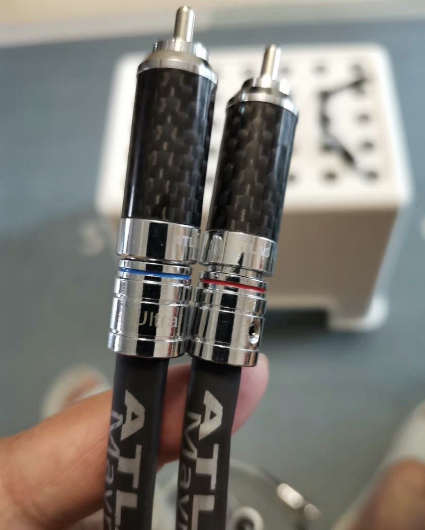 *New* ATLAS-Mavros RCA signal cable with ground terminal 1 meter/Sound ...