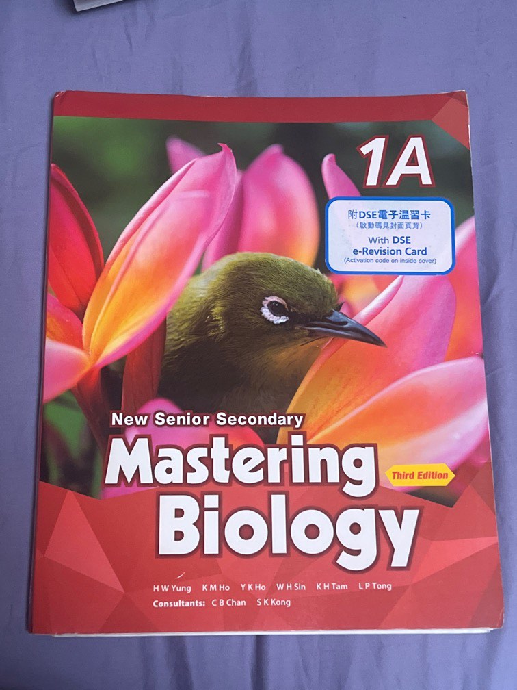 New Senior Secondary Mastering Biology (3rd Ed.) Book 1A (with e-Book ...