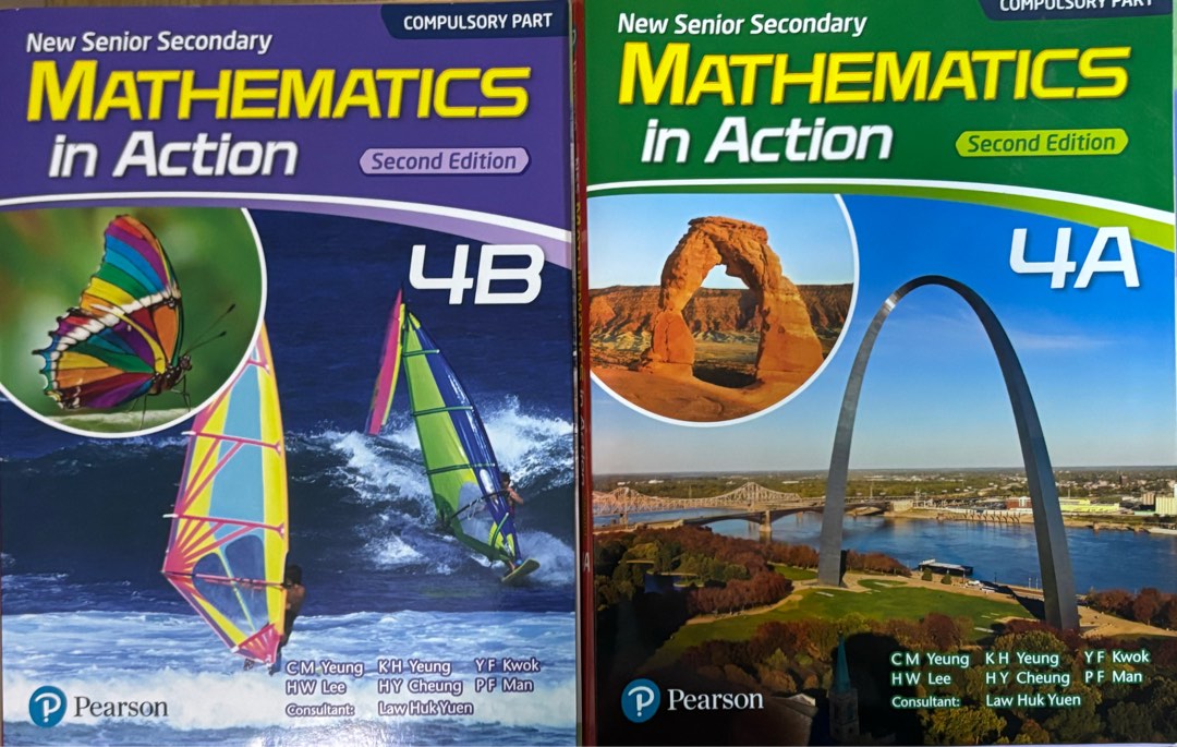 New senior secondary: MATHEMATICS in Action Books 4A & 4B Pearson, 興趣及 ...