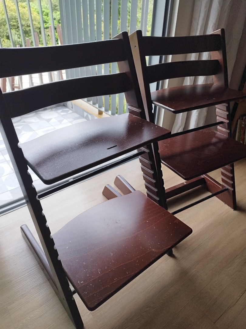 ORIGINAL Stokke Tripp Trapp High Chair - Oak Warm Brown (RRP $570 ...