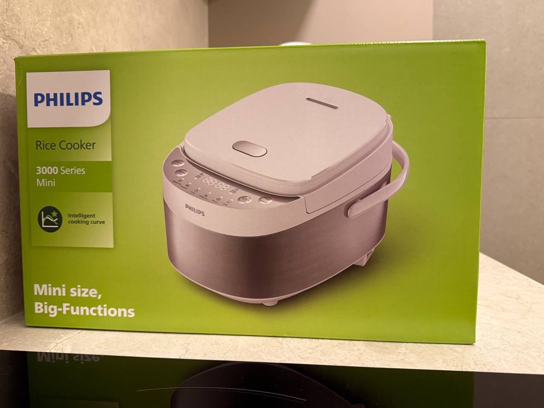 Philips Rice Cooker 3000 Series Mini - Brand New, TV & Home Appliances ...