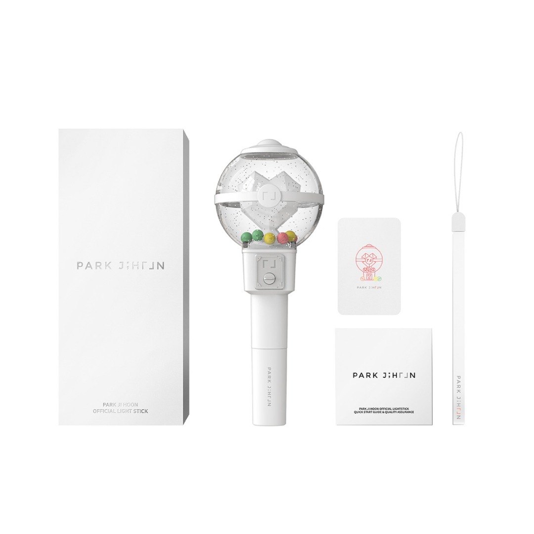 [POB] PARK JIHOON - OFFICIAL LIGHT STICK + withmuu POB, Hobbies & Toys ...