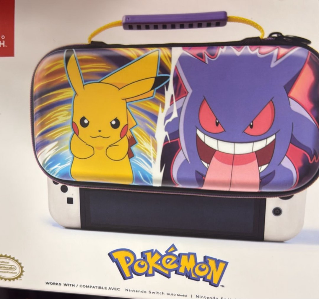 Pokemon Pikachu vs Gengar Nintendo Switch Case, Video Gaming, Gaming Accessories, Cases & Covers ...