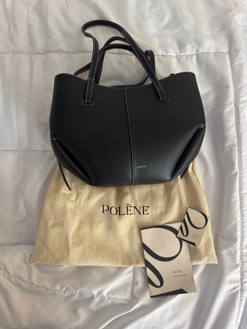 Polene cyme mini black AUTHENTIC JUAL CEPET, Barang Mewah, Tas & Dompet ...