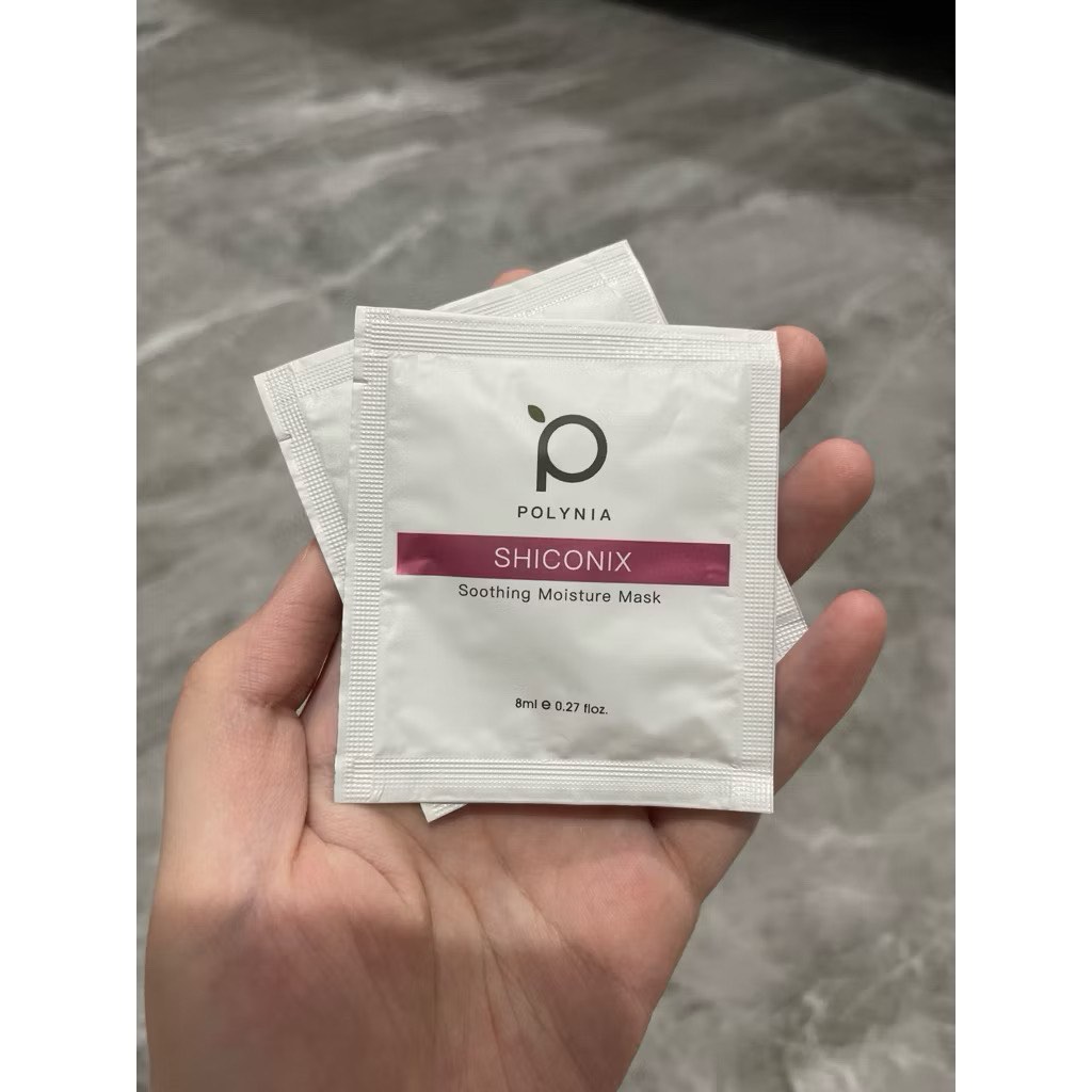 Polynia shiconix soothing moisture mask- 8ml/sachet, Kesehatan ...