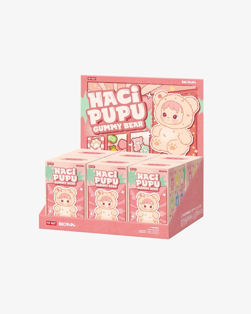 POPMART HACIPUPU Gummy Bear Full case Blind Box, Hobbies & Toys, Toys ...