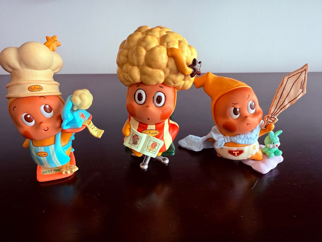 POPMART twinkle twinkle be a little star - chef/ king/ haircut, Hobbies ...