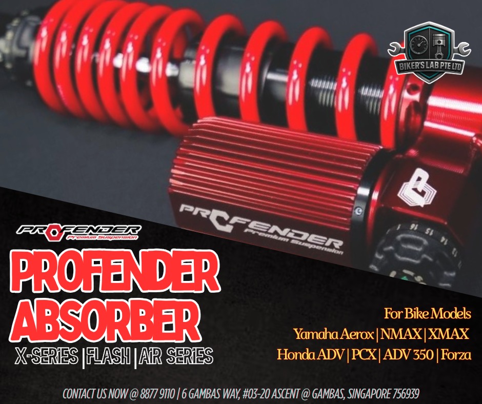 Profender Absorber, Motorcycles, Motorcycle Apparel on Carousell