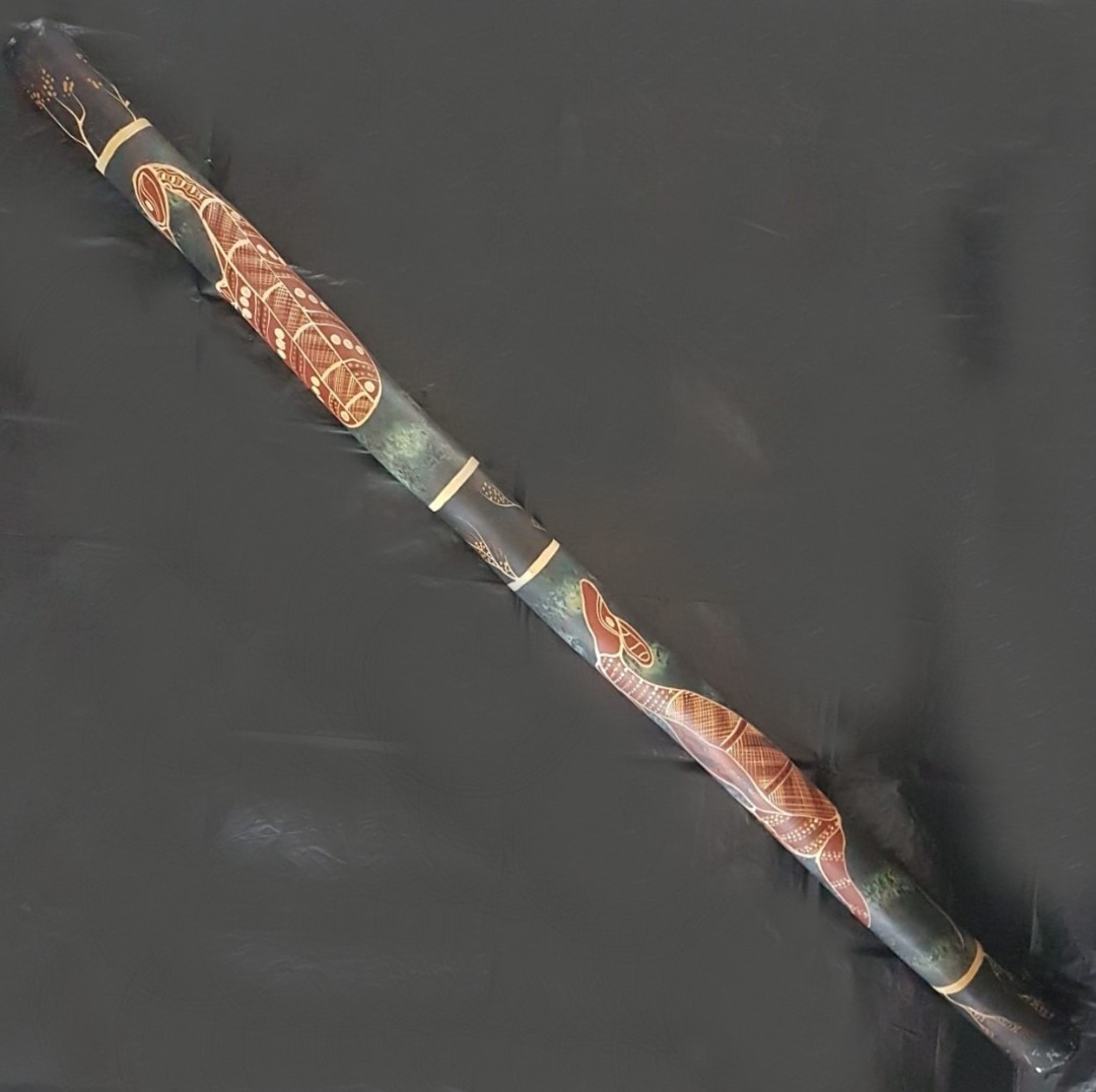 Rare Collectibles, Aboriginal Painted Didgeridoo, Musical Instrument ...