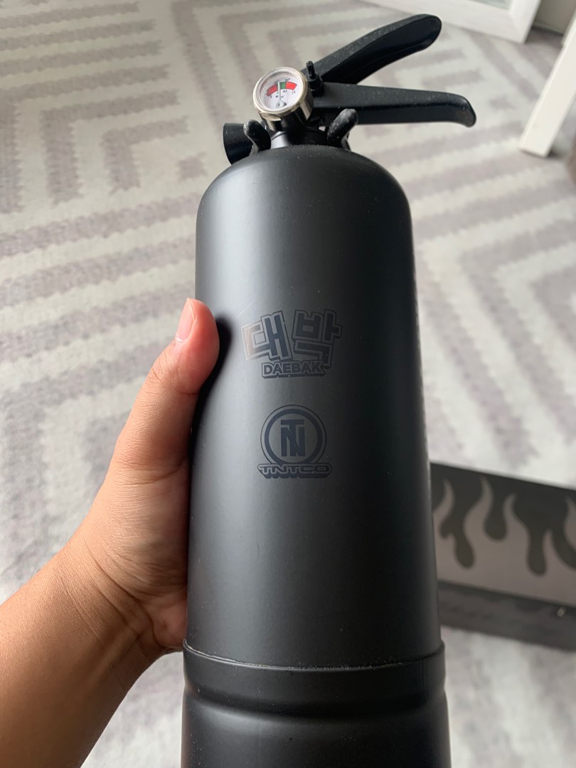(RARE) TNTCO X DAEBAK fire extinguisher!, Everything Else, Others on ...