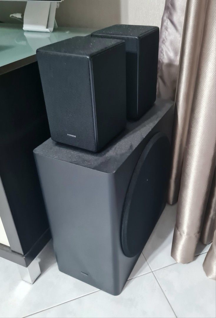 Samsung Q950A 11.1.4CH Dolby Atmos Souundbar with Wireless Subwoofer ...