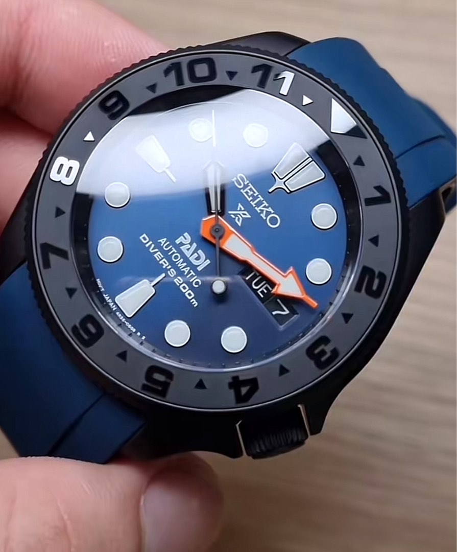 Seiko Mod diver style custom watch, Men's Fashion, Watches ...