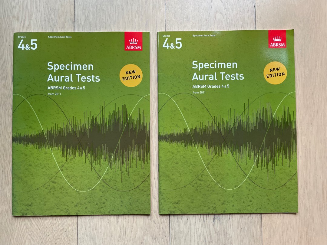 Specimen Aural Tests ABRSM Grades 4&5, 興趣及遊戲, 音樂、樂器 & 配件, 音樂與媒體 - 樂譜 ...