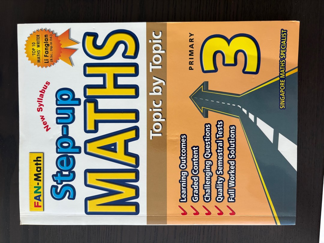 Step-up Maths Primary 3 Textbook, Hobbies & Toys, Books & Magazines ...