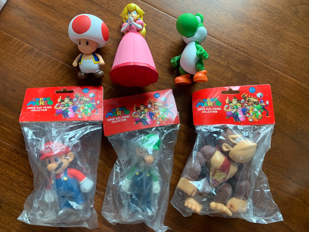 Super Mario Super Size Figure Collection, Hobbies & Toys, Toys & Games ...
