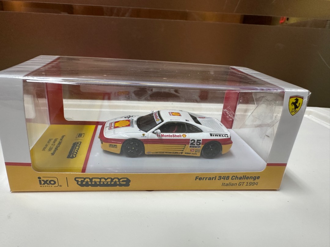 Tarmac Shell Ferrari 348 Challenge, Hobbies & Toys, Toys & Games on ...
