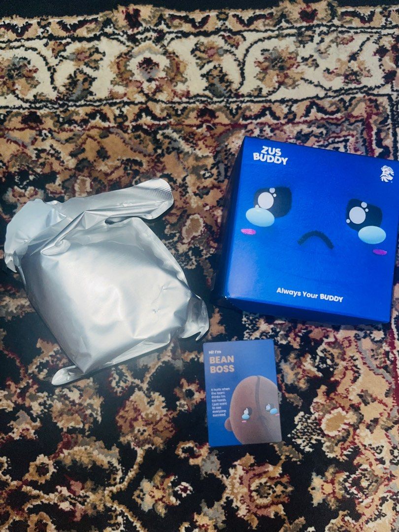 ZUS BUDDY BEAN BOSS I FEEL SAD, Hobbies & Toys, Toys & Games on Carousell