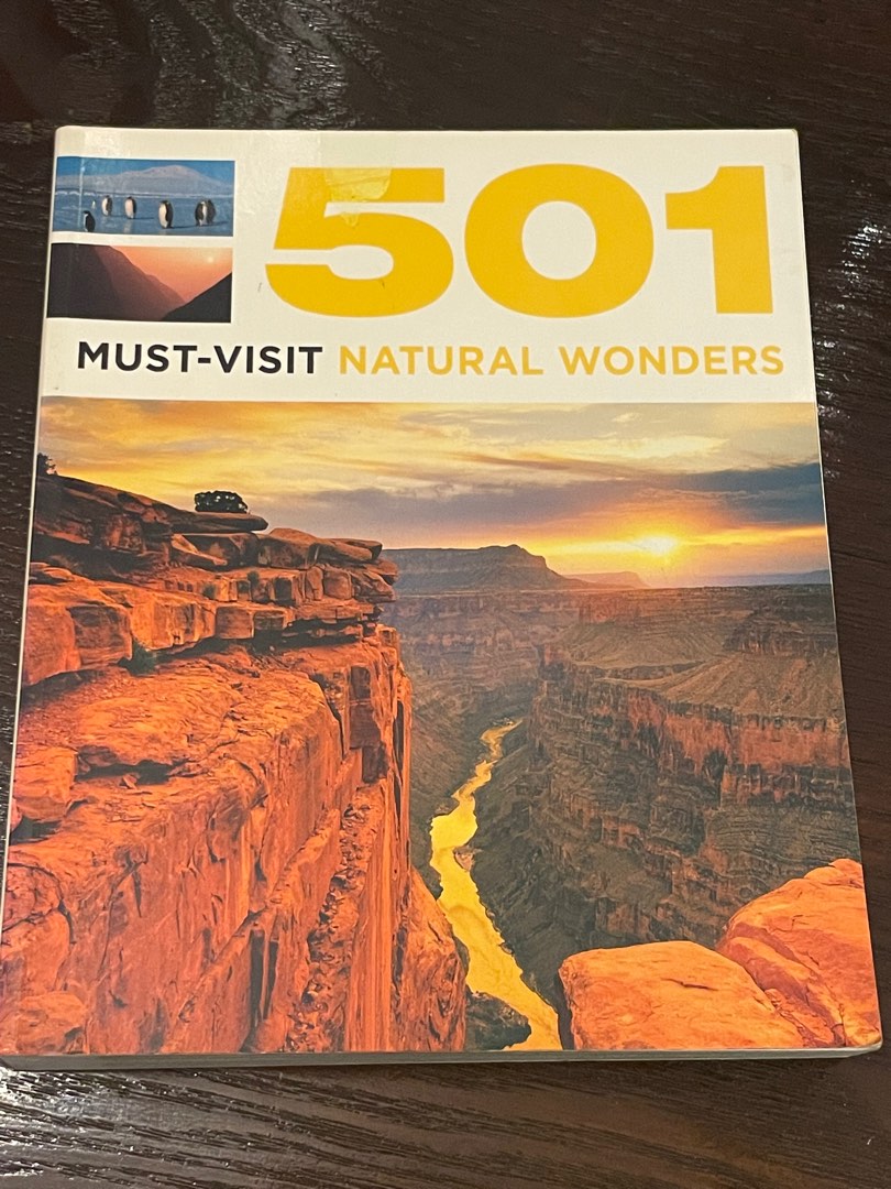 501 Must Visit Natural Wonders Book, Hobbies & Toys, Books & Magazines ...