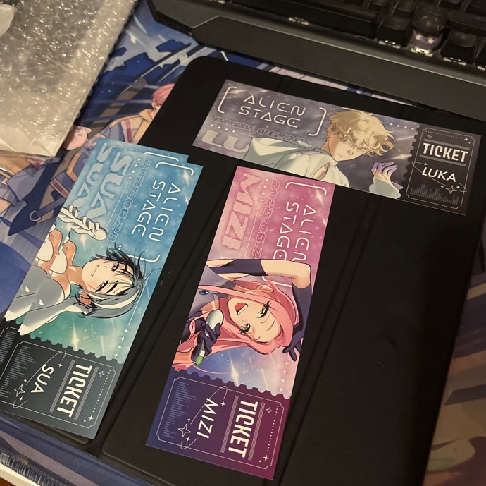 Animate Alien Stage Ticket Benefit - Luka, Sua, Mizi, Hobbies & Toys ...