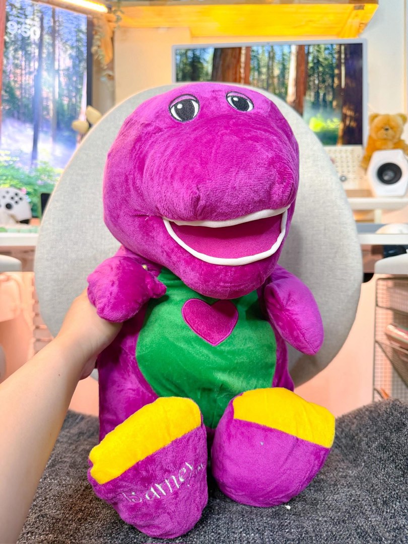 [BARNEY] Biggie Huggable, Hobbies & Toys, Toys & Games on Carousell