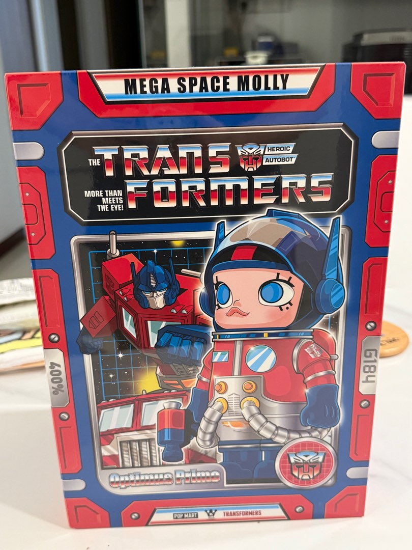 BNIB Mega Molly Transformers 400% Optimus Prime, Hobbies & Toys, Toys ...