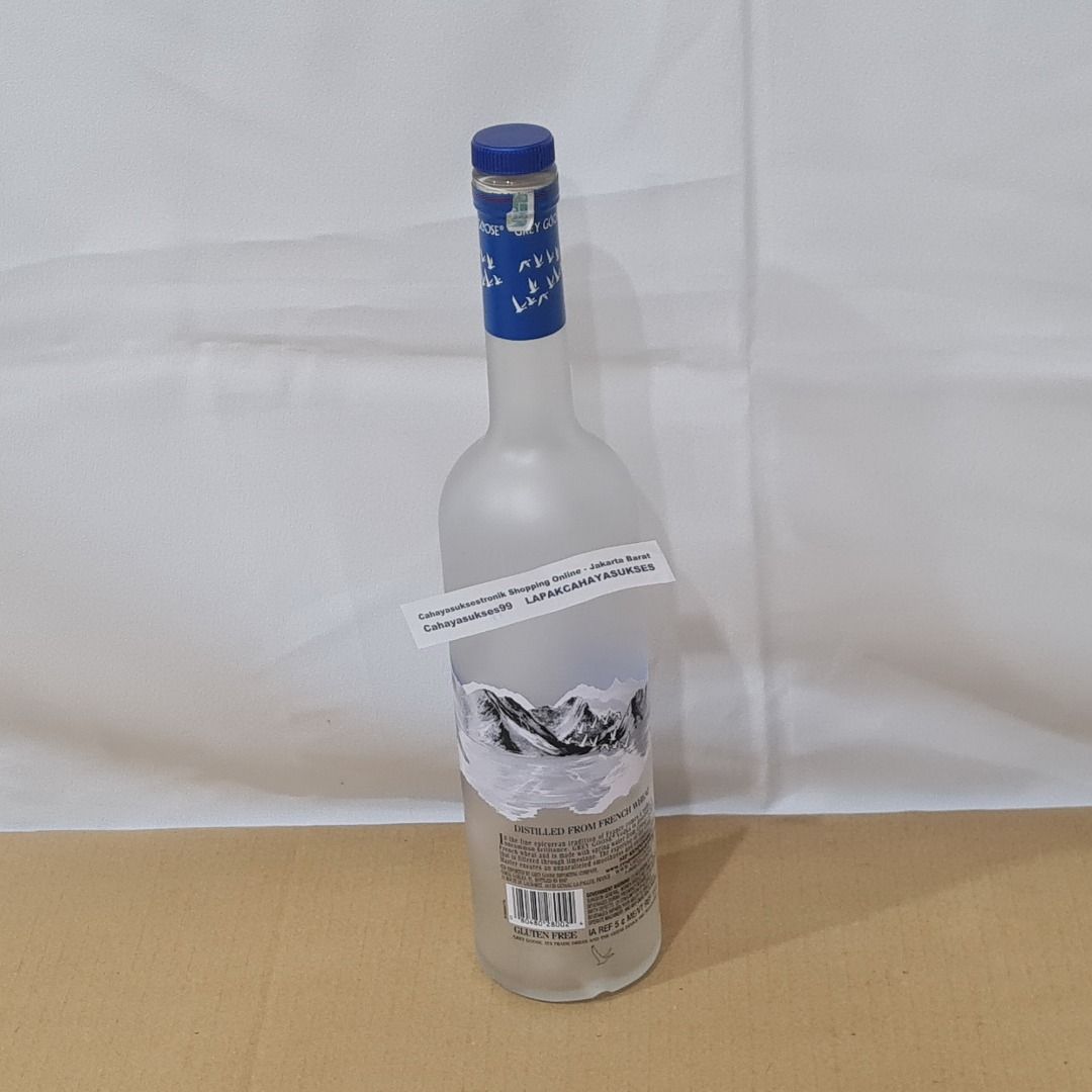 Botol Kosong Bekas Minuman Import Grey Goose France Tanpa Box, Antik ...