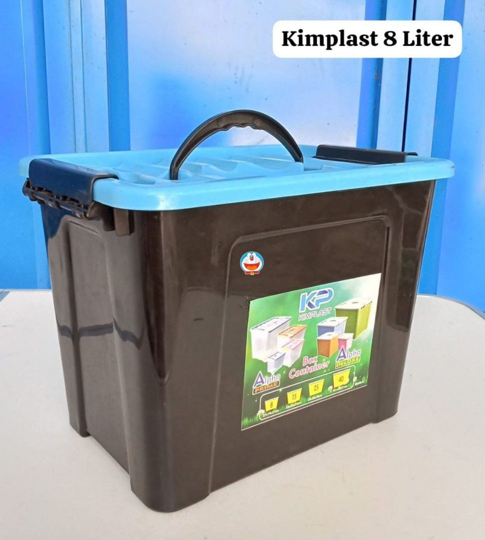 BOX CONTAINER 8 LITER KIMPLAST, Perabotan Rumah di Carousell
