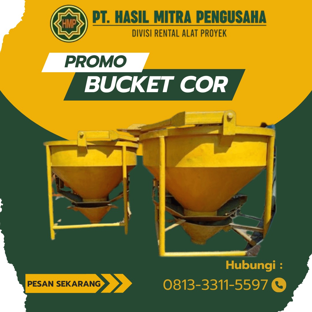 Bucket Cor Keerom Provinsi Papua | Sewa Bucket Cor Terbaik Keerom ...