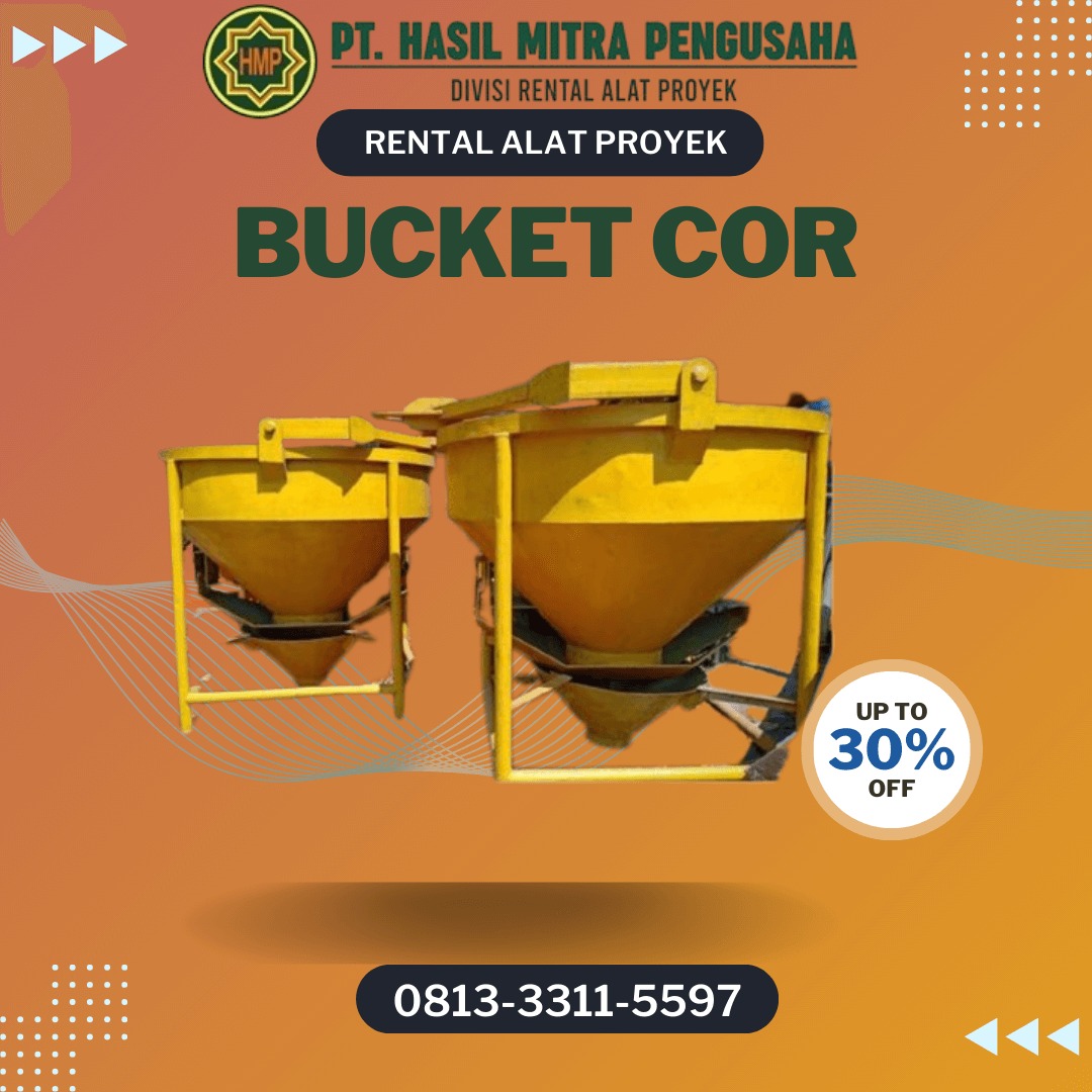 Bucket Cor Wakatobi Provinsi Sulawesi Tenggara | Sewa Bucket Cor ...