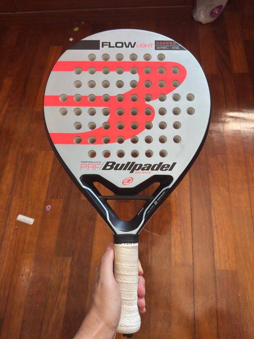 PADEL RACKET BULLPADEL FLOW LIGHT 22, Sports Equipment, Sports & Games ...