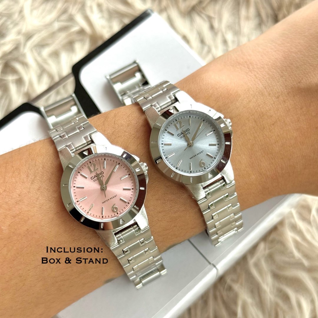 Casio Stainless Ladies Watch, Women's Fashion, Watches & Accessories ...