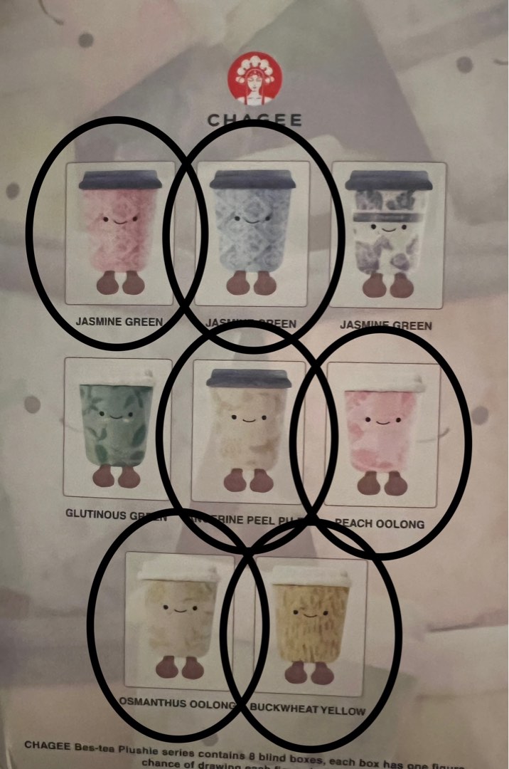 CHAGEE Bes-tea Plushie Blind Box, Hobbies & Toys, Toys & Games on Carousell