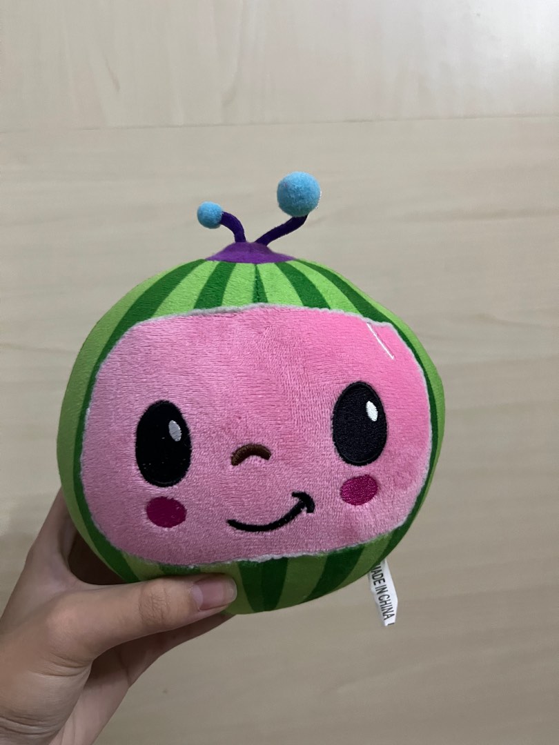 Cocomelon Watermelon Plush Toy, Hobbies & Toys, Toys & Games on Carousell