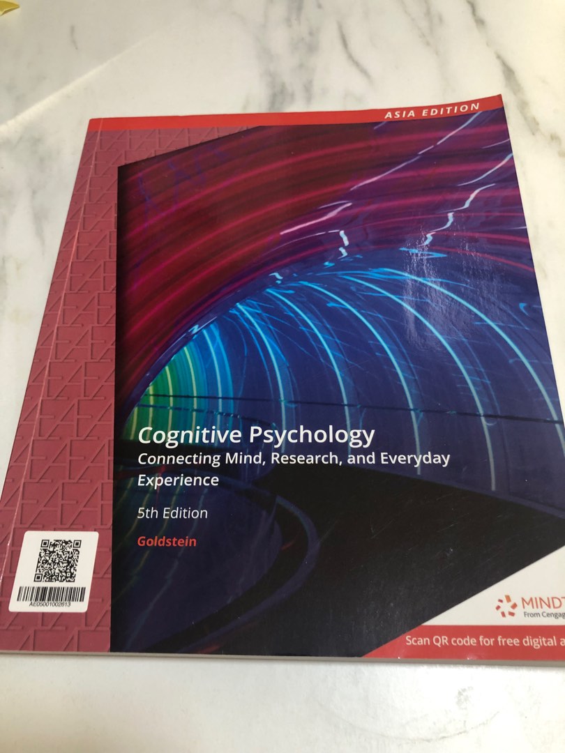 Cognitive Psychology Textbook - 5th Edition, Hobbies & Toys, Books ...