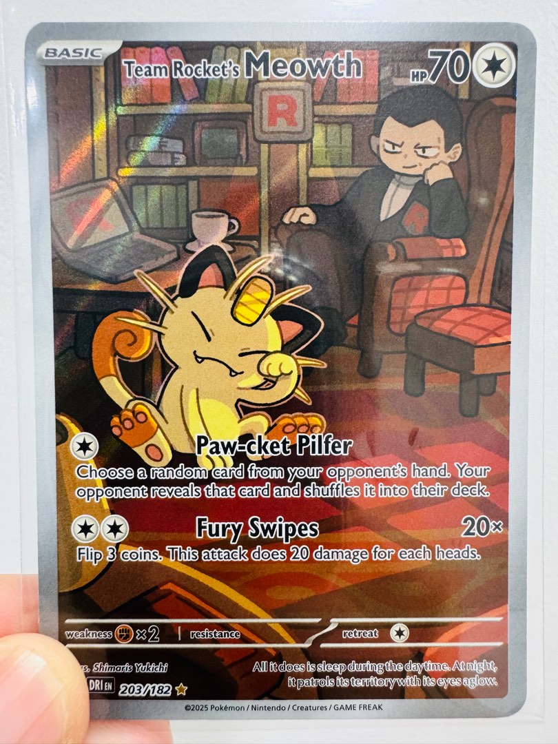 [Destined Rivals] Team Rocket’s Meowth, Hobbies & Toys, Toys & Games on ...