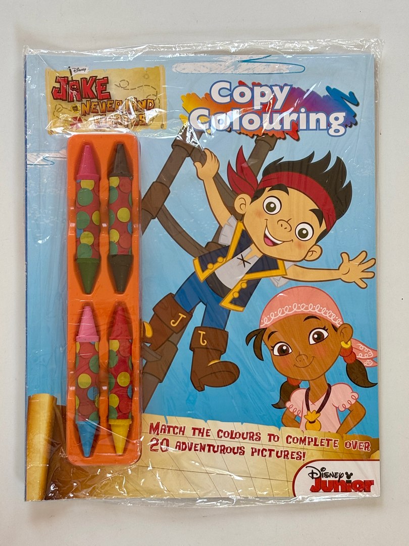 Disney Junior Jake and the Never Land Pirates coloring book (softbound ...